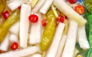 酸甜爽口脆泡萝卜怎么做_家常做法比例