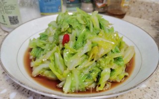 爆炒卷心菜怎么做才脆_正宗做法窍门
