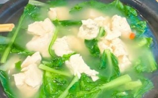 青菜豆腐汤怎么做_青菜豆腐汤不苦窍门