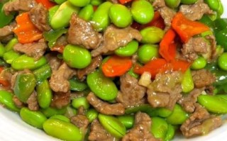 毛豆米炒肉怎么做_毛豆米炒肉先炒肉还是先炒豆