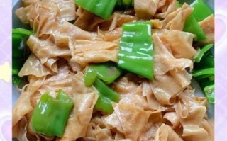 青椒炒豆皮怎么炒好吃_青椒炒豆皮需要焯水吗