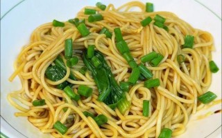 葱油拌面怎么做才好吃_葱油拌面秘诀