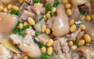 猪脚炖黄豆王刚做法_猪脚炖黄豆怎么做好吃