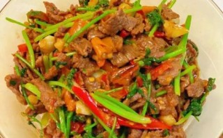 小炒黄牛肉怎么炒才嫩_家常做法步骤