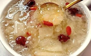 银耳雪梨冰糖水的功效与作用_孕妇能喝吗