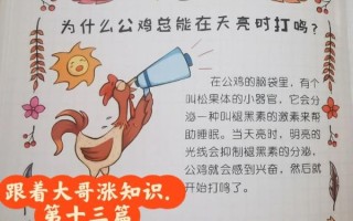 公鸡为什么早上打鸣_公鸡打鸣的科学原理