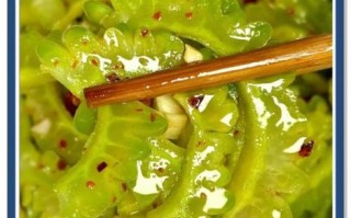 清凉拌苦瓜怎么做_苦瓜不苦的做法大全