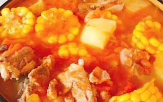 番茄土豆玉米排骨汤怎么做_家常做法步骤详解