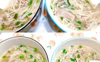 金针菇肉丝汤怎么做好喝_金针菇肉丝汤的家常做法