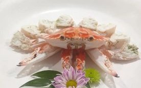 潮汕冻花蟹怎么做_冻花蟹蒸多久才够鲜