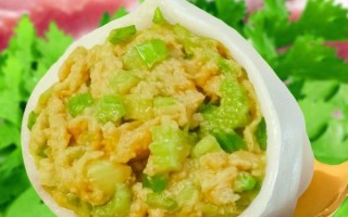 水芹菜素馅饺子怎么做_水芹菜素馅饺子做法窍门