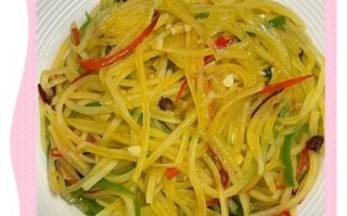 家常炒土豆丝怎么做_土豆丝怎么炒才脆