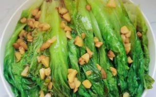 蒜泥生菜怎么炒好吃_蒜泥生菜的家常做法