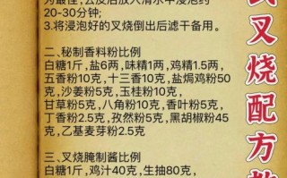 自制叉烧怎么做_叉烧腌制配方