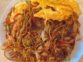 鸡蛋炒面怎么做_鸡蛋炒面怎么炒不粘锅