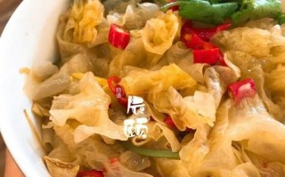 银耳炒菜怎么炒_银耳炒菜的做法窍门