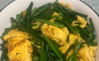 韭菜花炒鸡蛋怎么做_韭菜花炒鸡蛋家常做法