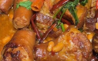 烧猪尾巴家常做法大全_猪尾巴怎么烧才软糯入味