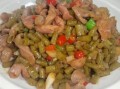 酸豆角炒鸡胗怎么做_酸豆角炒鸡胗热量高吗
