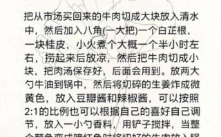 牛肉面汤料正宗配方_如何熬制不腥不浑