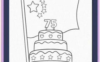 节日蛋糕简笔画怎么画_节日蛋糕简笔画教程