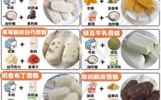 自制雪糕需要什么材料_自制雪糕材料清单