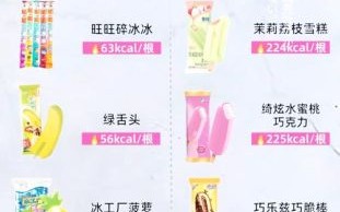 老冰棍热量是多少_减肥能吃吗