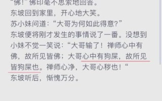 苏东坡和佛印禅师的故事_佛印为什么笑而不语