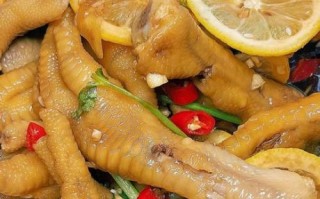 柠檬凤爪怎么做_柠檬凤爪配方窍门