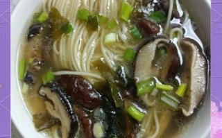 香菇面怎么做好吃_香菇面汤头秘诀