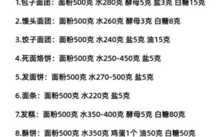生面条怎么和面_生面条配方比例