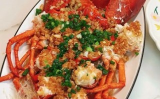 广式蒜蓉清蒸大龙虾怎么做_清蒸大龙虾蒸多久
