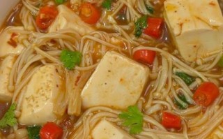金针菇豆腐汤的做法_金针菇豆腐汤的营养价值