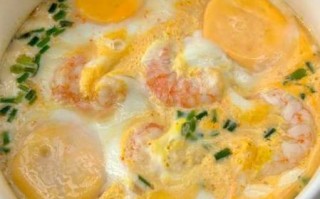 虾仁蒸蛋怎么做_虾仁蒸蛋蒸多久才嫩滑