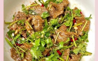 香菜牛肉怎么做才好吃_香菜牛肉的正宗做法