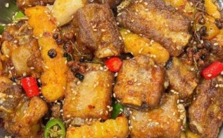 香辣干锅土豆排骨怎么做_干锅排骨为什么先炸后炒