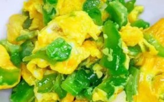 苦瓜烘蛋怎么做_苦瓜烘蛋的家常做法