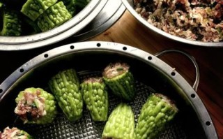 苦瓜肉馅怎么做_苦瓜肉馅怎么调才好吃
