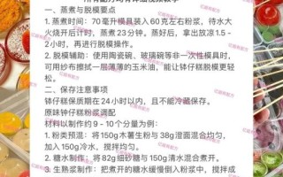 钵仔糕的做法_家庭版详细步骤