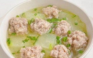 猪肉冬瓜丸子汤的做法_冬瓜丸子汤怎么做好吃