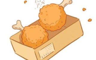 鸡腿怎么画_鸡腿简笔画步骤