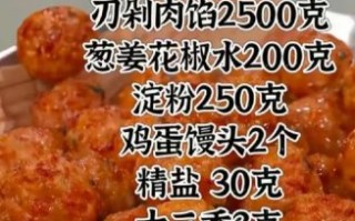 油炸肉丸怎么做_油炸肉丸怎么炸才酥脆