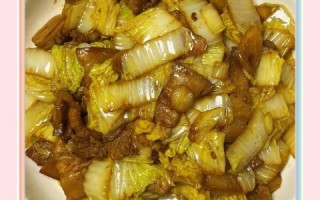 炖白菜的家常做法_怎么做才好吃