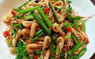韭菜花炒虾仁干怎么做_韭菜花炒虾仁干的家常做法