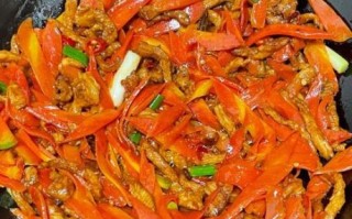 胡萝卜炒肉丁怎么做_胡萝卜炒肉丁家常做法