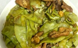 扁豆炒肉片怎么做_扁豆炒肉片用焯水吗