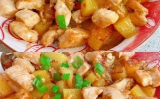 鸡胸脯肉怎么做好吃_土豆炖鸡胸脯肉的做法