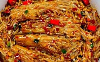 爆炒金针菇怎么做好吃_金针菇家常做法步骤