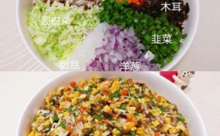 素菜饺子馅怎么做_素菜饺子馅配方大全