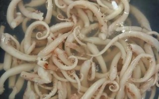 干炸鱿鱼须怎么做才酥脆_干炸鱿鱼须用面粉还是淀粉